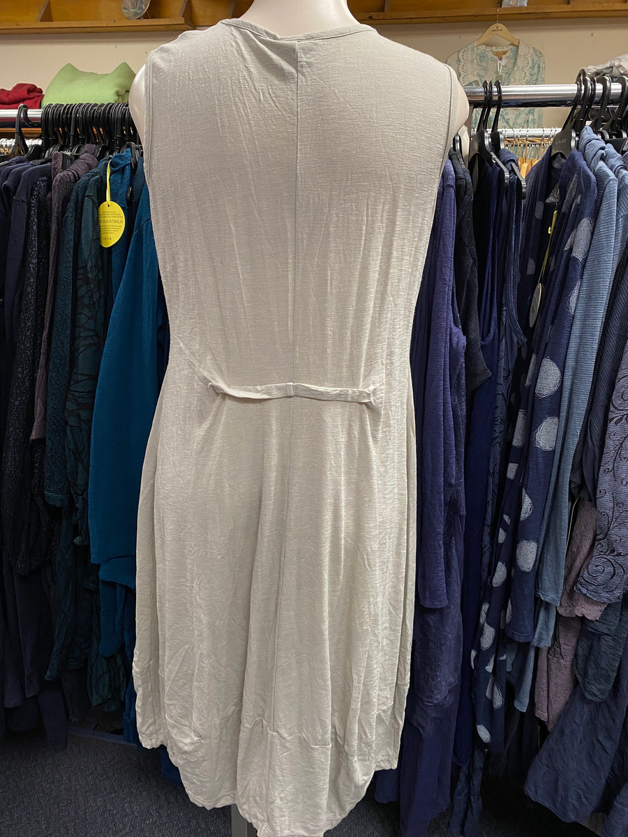 Valia Clothing Australian Ultrafine Merino- Bubbly Dress Stone ...